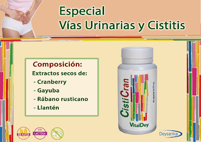 Deysanka: CistiCran. Especial Vías Urinarias y Cistitis.