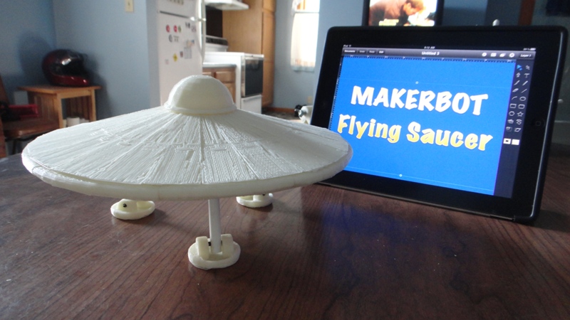 The Tinkers Workshop: A 12 Foot Flying Saucer?