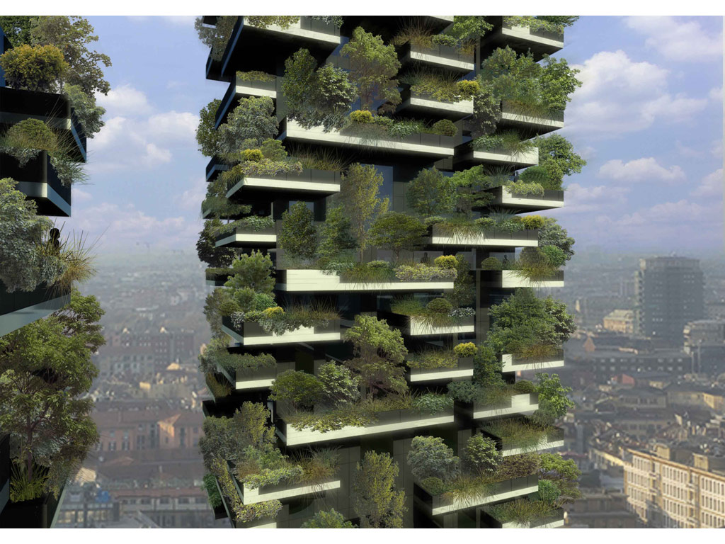 Bosco Verticale - uma floresta vertical no centro da cidade de Milão ...