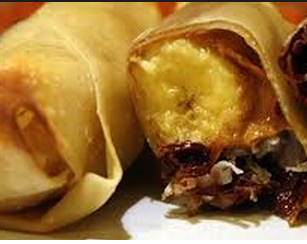 Resep Crepe Pisang Coklat Saus Lemon - Dapur Teh Enur