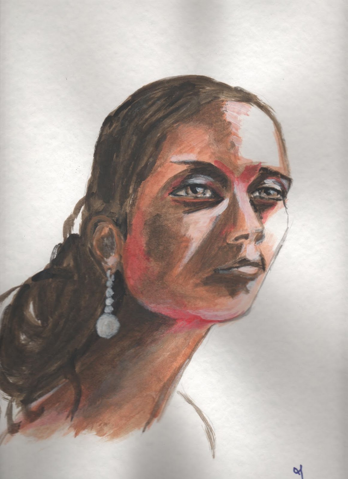 Peintures et portraits. Acrylique et pastel.: Portraits inspirés de ...