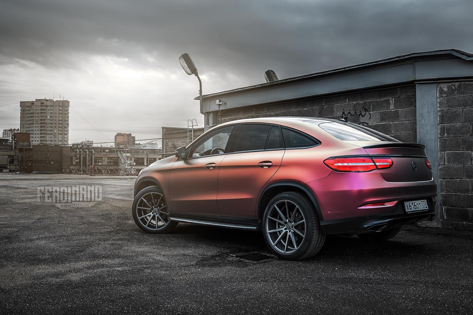Mercedes-Benz W292 GLE Coupe VFS1 Vossen Wheels | BENZTUNING