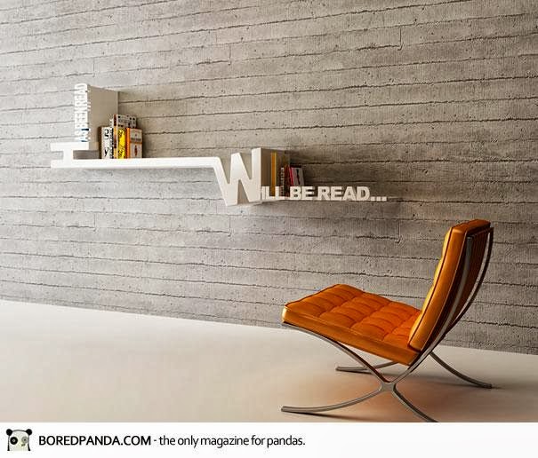 Inside & Out Interiors: Crazy Bookshelf Ideas