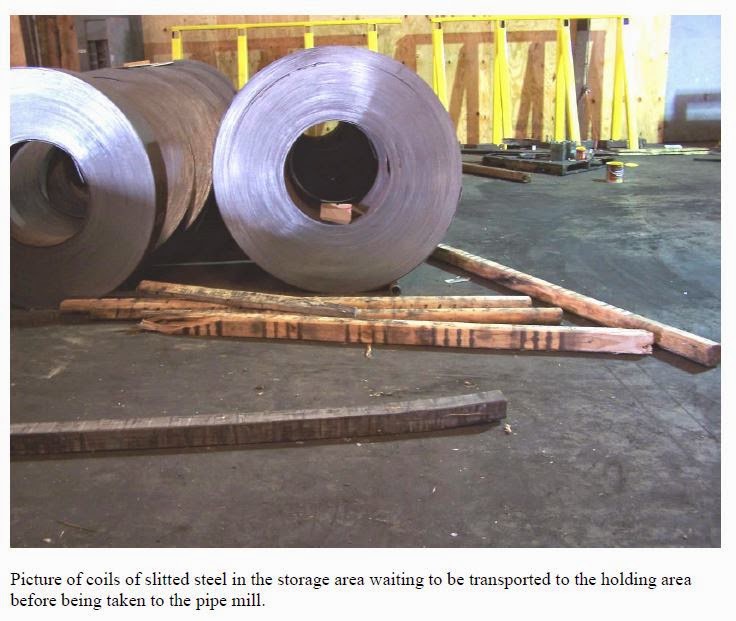 MEC&F Expert Engineers : WORKER CRUSHED TO DEATH BY FALLING STEEL COIL