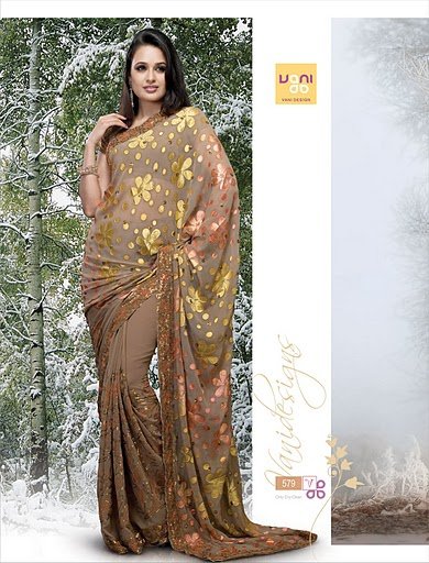 Gown: Super Low Saree