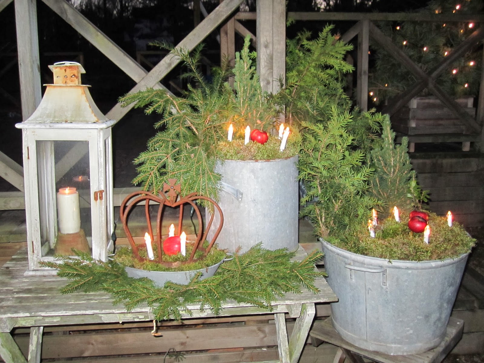 HELÉNS GOTT O BLANDAT!!: Pynt ute!