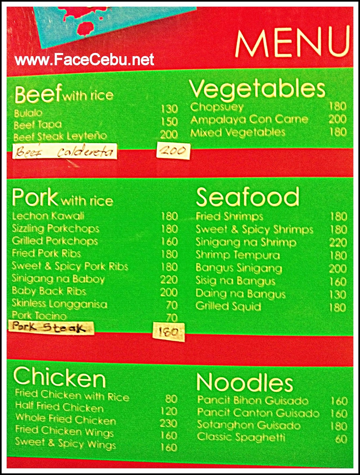 Calle Z Café Sugbu Offers Tacloban Dishes - FaceCebu | Cebu Trending ...