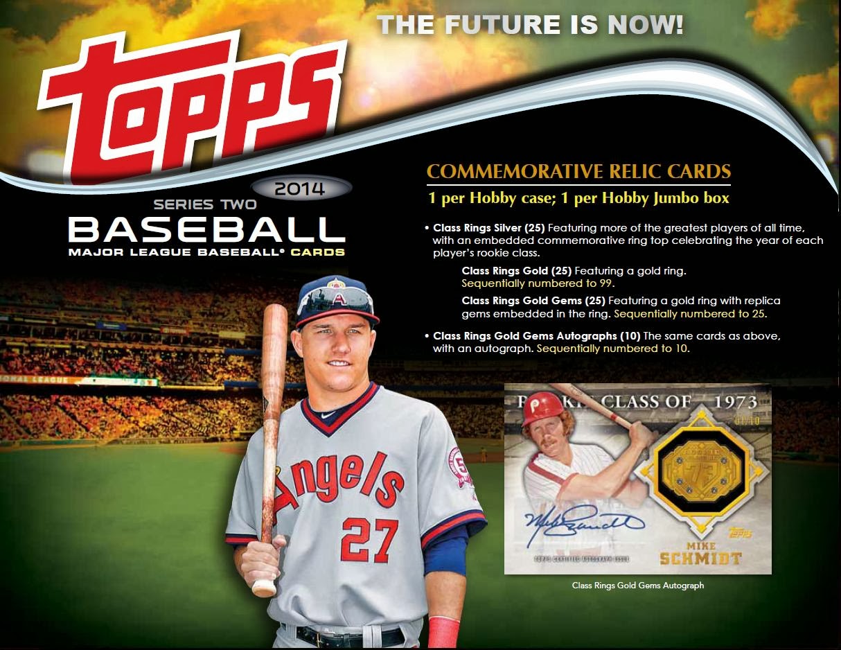 bdj610's Topps Baseball Card Blog: 2014 Topps Series 2 Sell Sheets Have ...