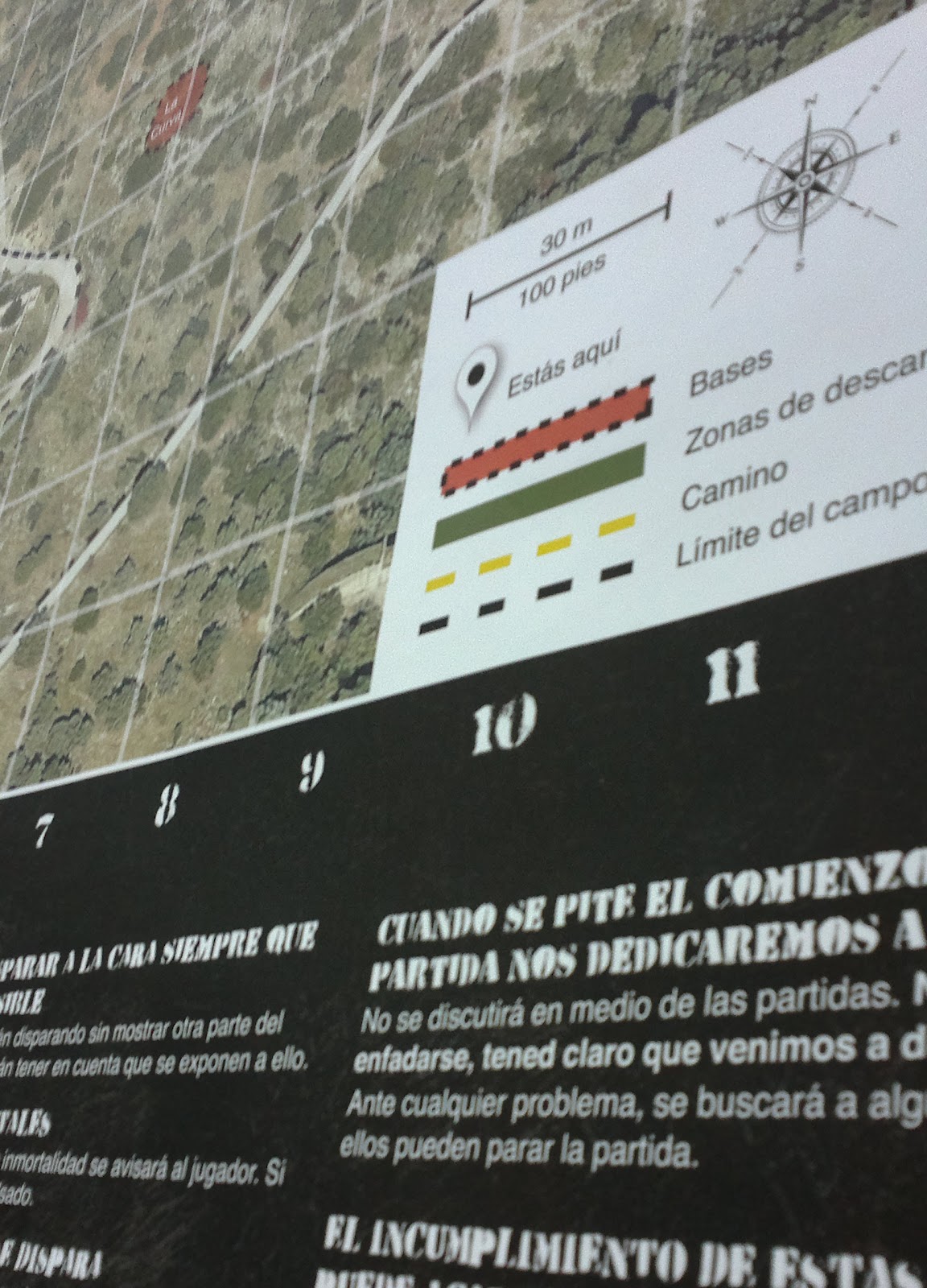 Rebeca Martínez´s Blog: Mapa para el club deportivo "Airsoft Madrid"