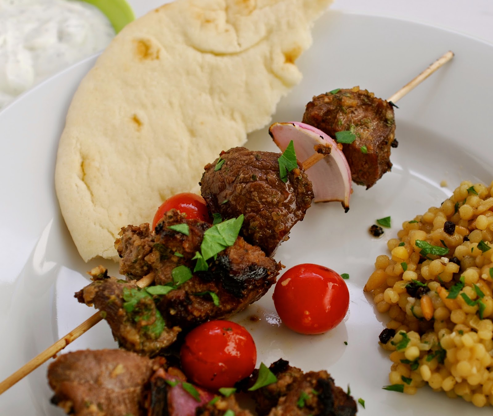 Cooking with Larue: Persian Lamb Kebabs in Pomegranate-Walnut Marinade