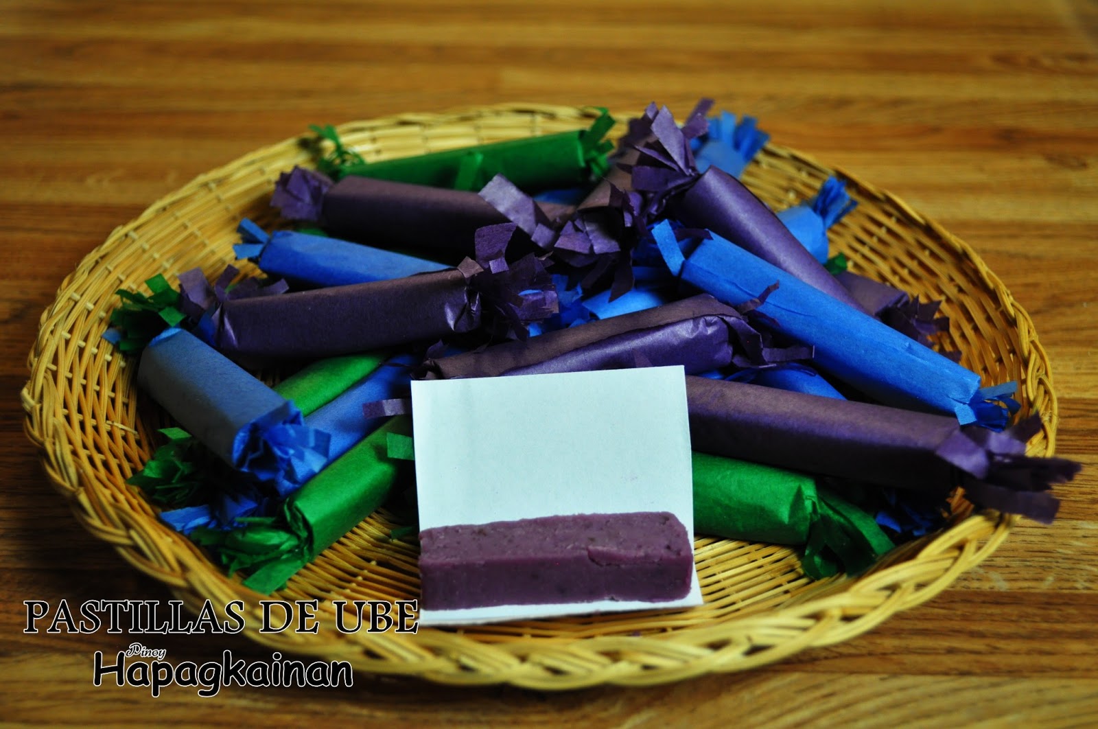 PINOY HAPAGKAINAN: Pastillas de Ube