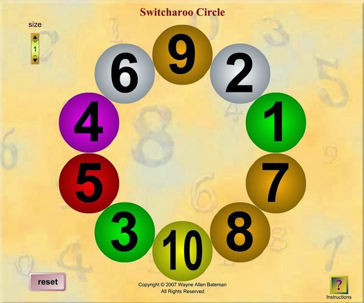 Colegio José Calderón: Círculo numérico