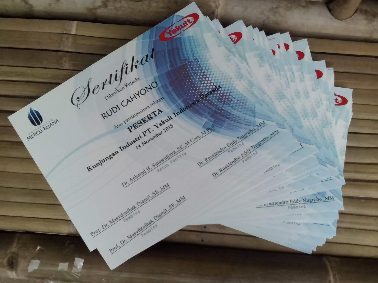 TEMPAT CETAK SERTIFIKAT HARGA MURAH DI JAKARTA TIMUR RAWAMANGUN ...