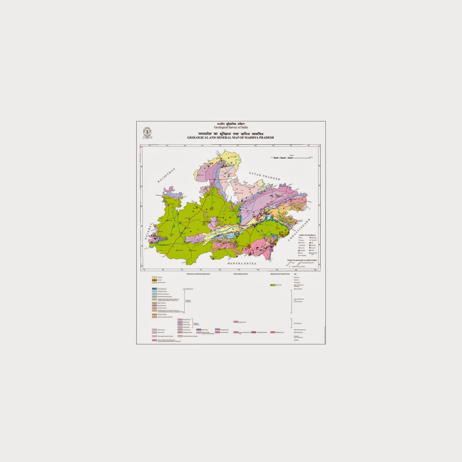 Mapping Resources For India: Geological Maps