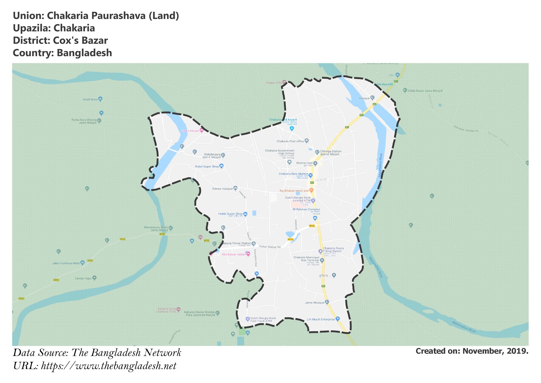 Chakaria Paurashava, Cox's Bazar