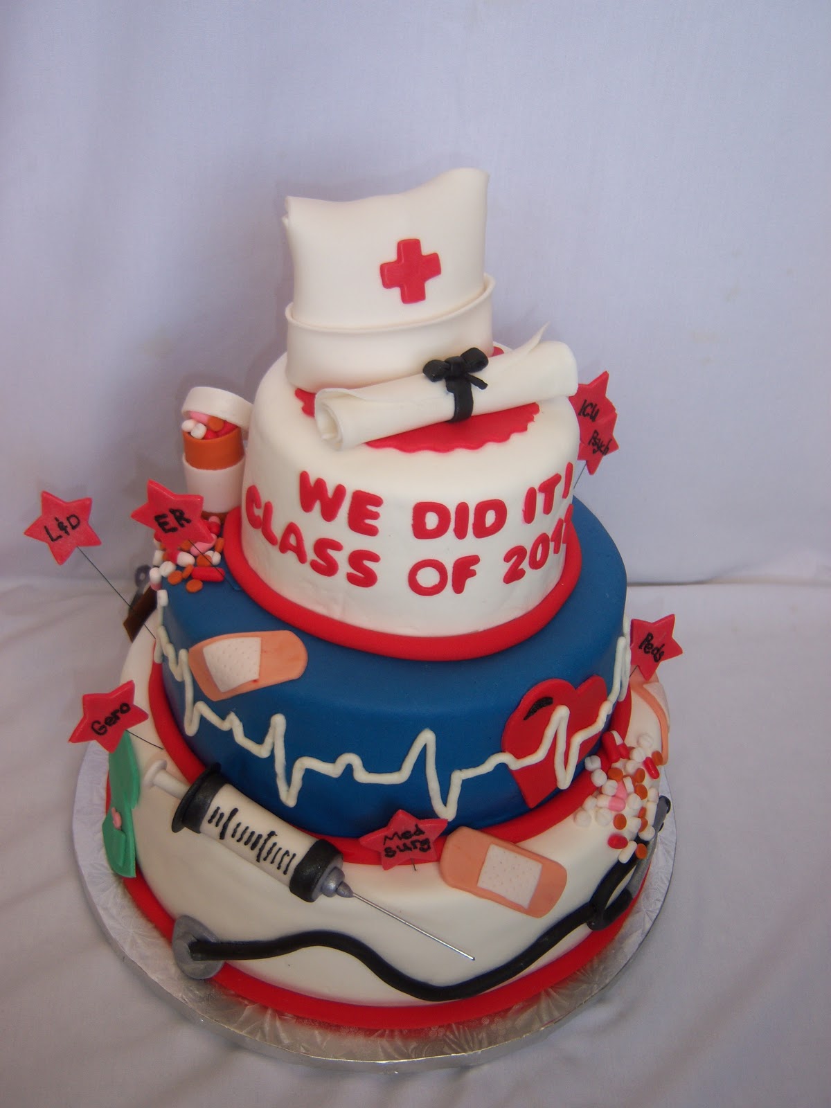 Creative Cakes By Angela: Graduation from Nursing School