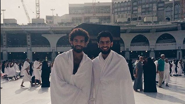 Mohamed Salah Menjalani Ibadah Umroh - Pemain Muslim