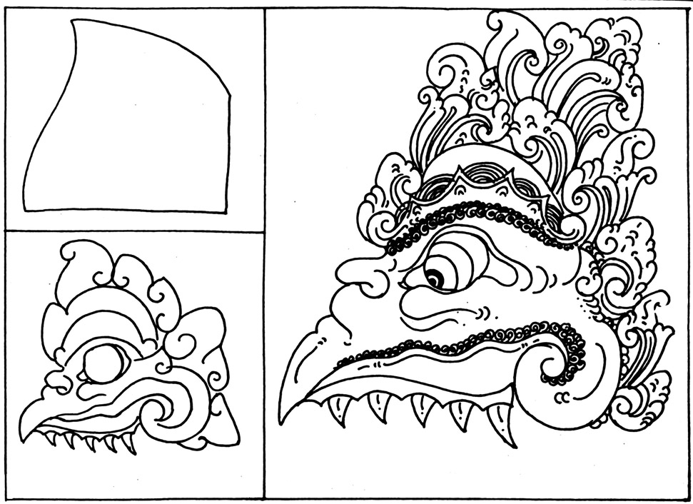 Serba Serbi Hindu - Bali: Motif Karang Goak - Seni Hias Bali