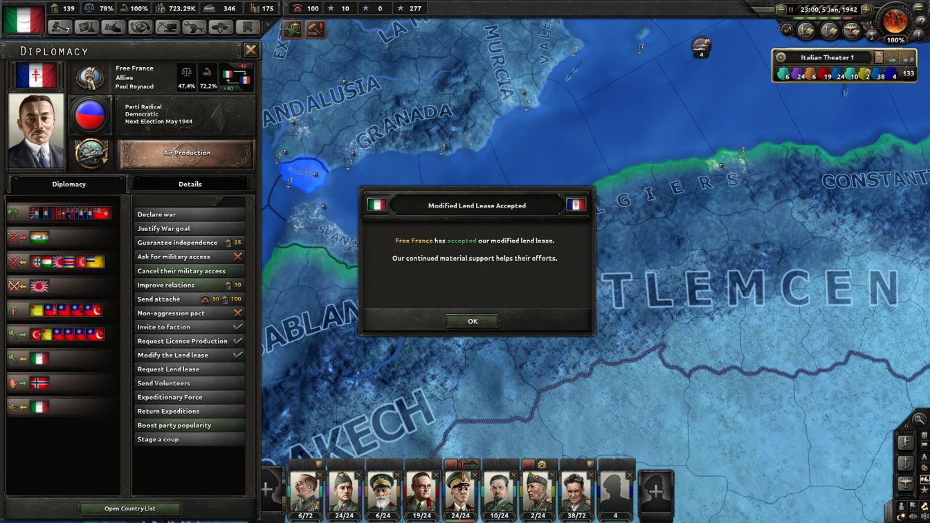 Italy - HOI4 - Major Redeployment