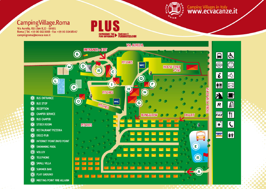 Nosso Guia de Campings: ITÁLIA - Camping em Roma