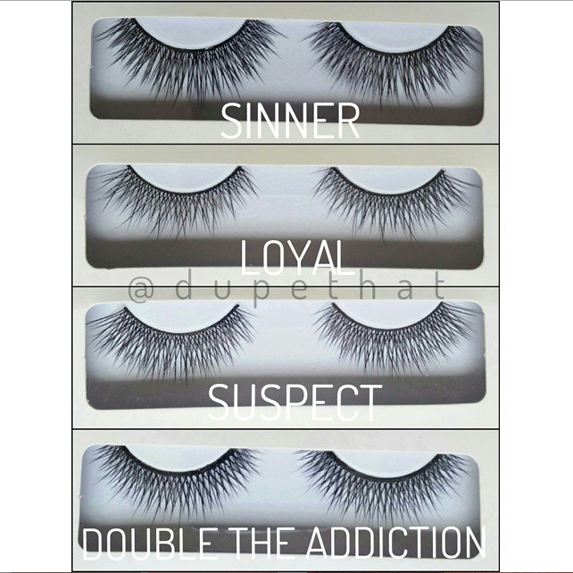 Dupethat: Beauty Convict Lashes Review