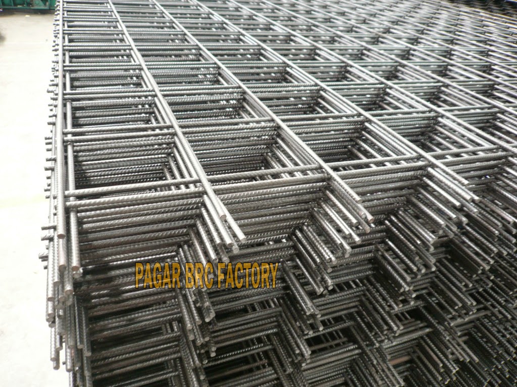 BESI WIREMESH SEBAGAI PENGGANTI BESI PLAT LANTAI.. | PAGAR BRC MURAH