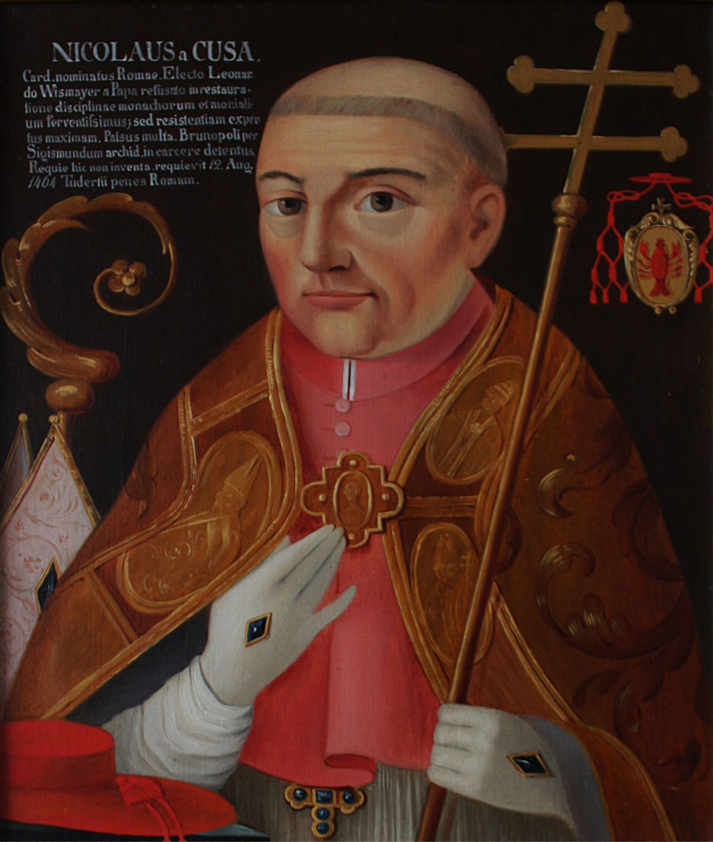 Araldica ecclesiastica: Cusano, Nicola (1401-1464), vescovo, cardinale ...