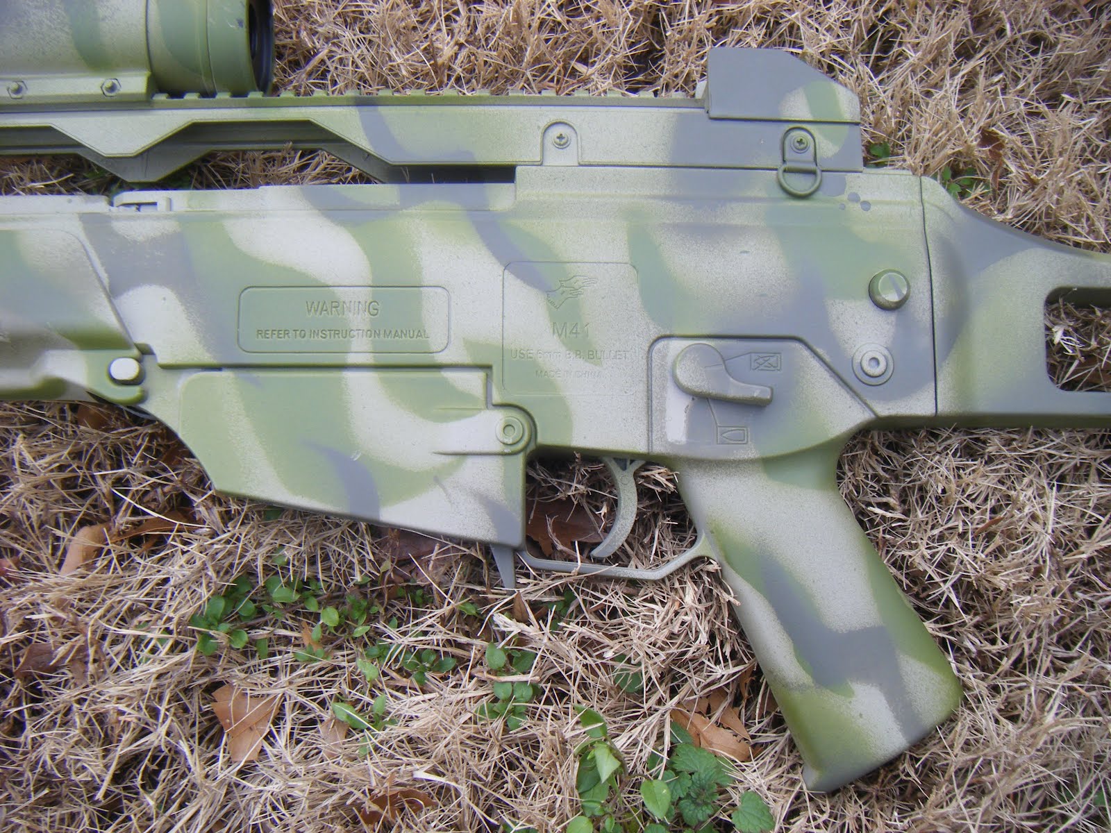 Homemade Defense: New Camo Project-Airsoft HK G36