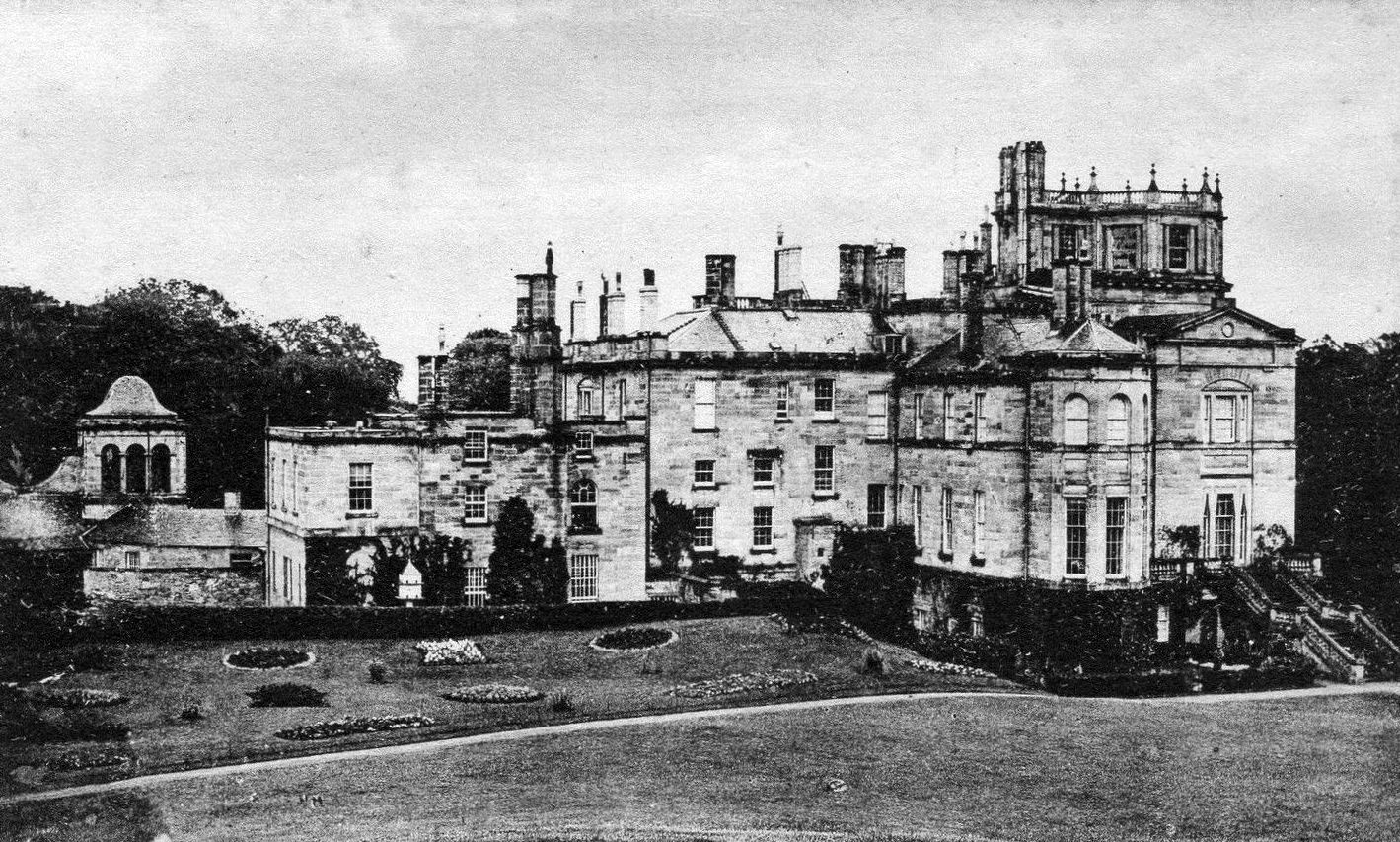 Tour Scotland: Old Photograph Dunglass House Scotland