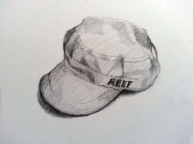 Unforgettable Art: sketch of the day : topi