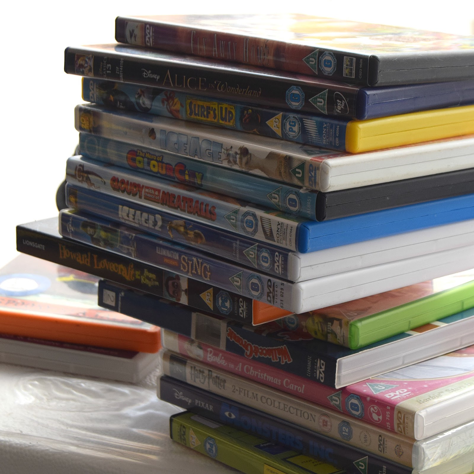 Wafflemama.: Home Style || Decluttering The Kids DVDs