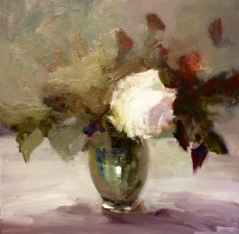 My new paintings: Feeling lonely