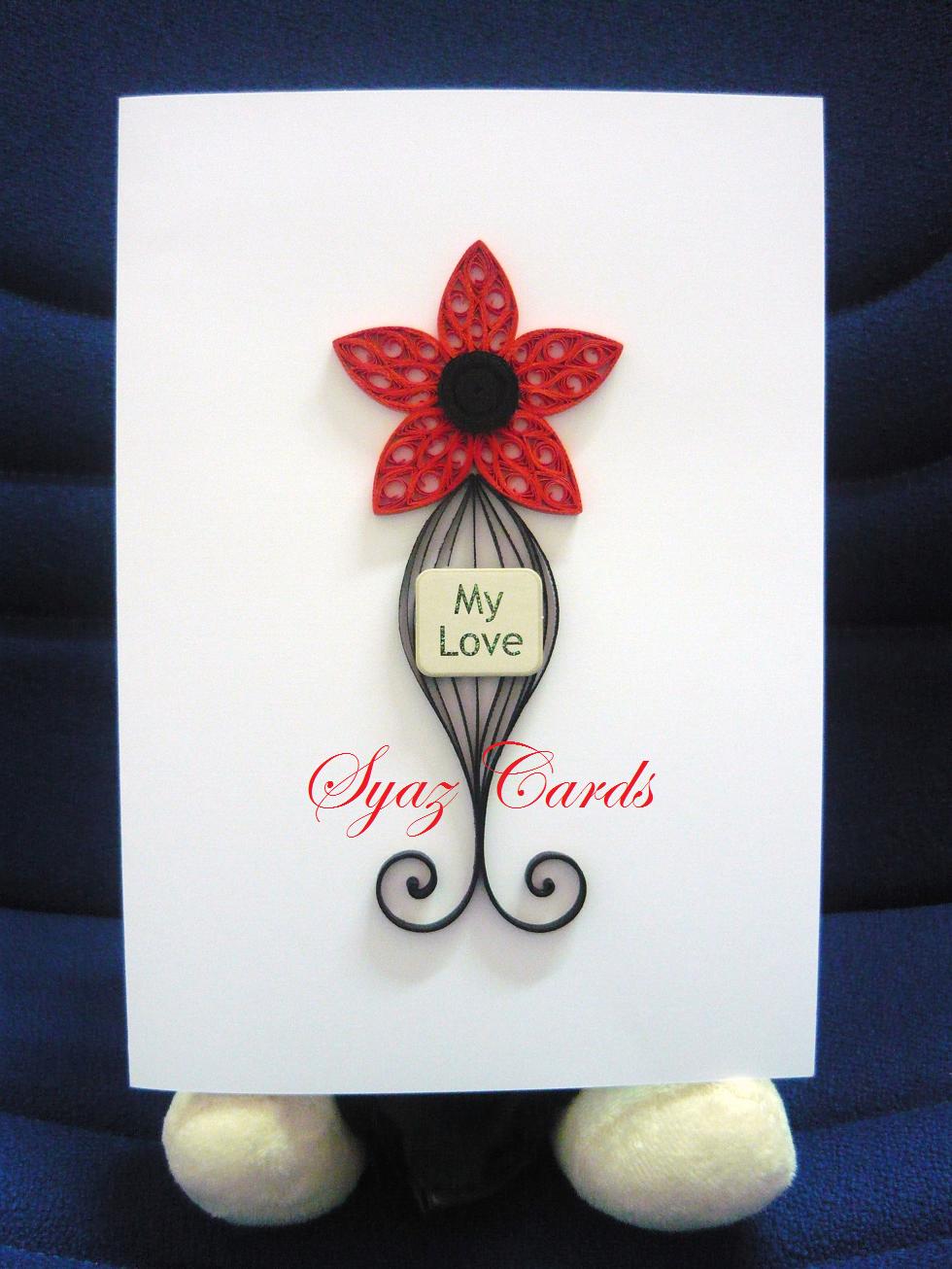 Syaz Cards: Termitaria flower