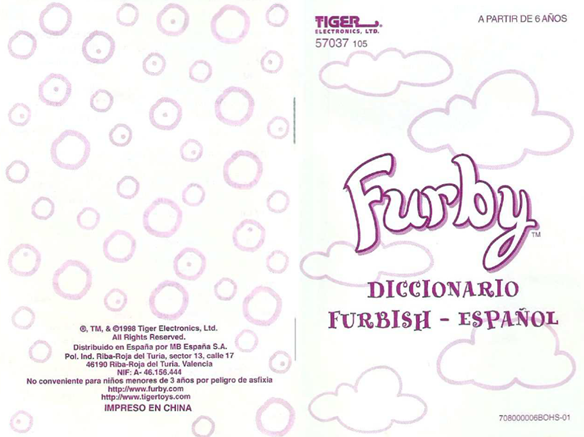 GO FURBY - #1 Resource For Original Furby Fans!: Furby Instruction Manuals