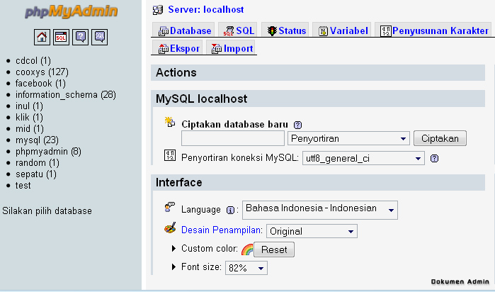 Pengertian phpMyAdmin | Blog World Web Design Q
