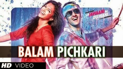 Hindi movie songs: "BALAM PICHKARI" _ Full Song ~ *Yeh Jawaani Hai ...