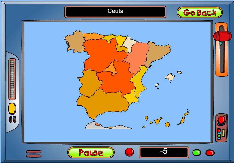 Primaria - Creciendo en Familia: Juego de Geografía _ España