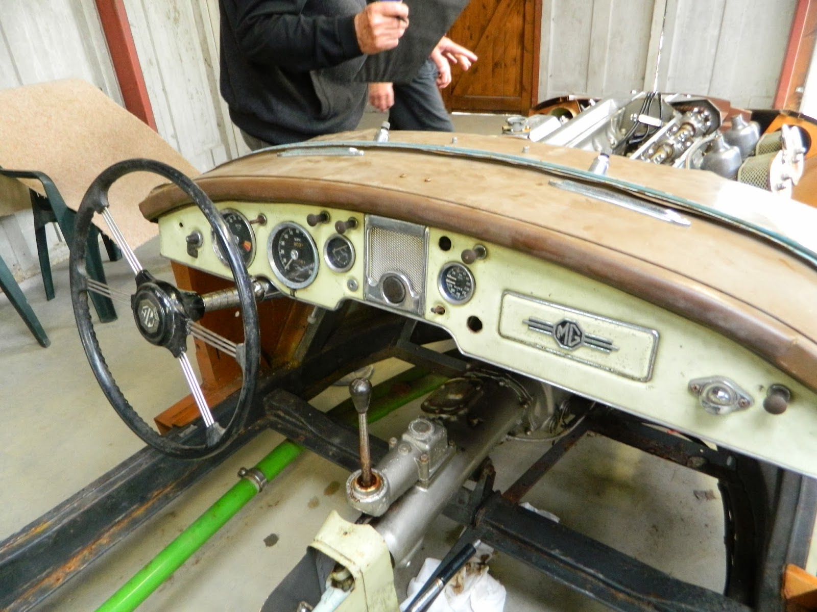 British Motor Museum Volunteers' Blog: 1958 MGA Twin Cam Chasis