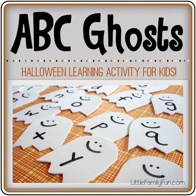 Little Family Fun: ABC Ghosts!