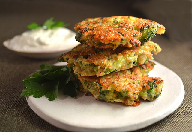 Sew French: Broccoli Cheddar Quinoa Fritters