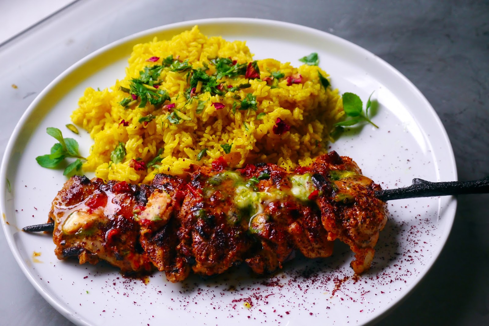 Shish Taouk, Lebanese chicken kebab
