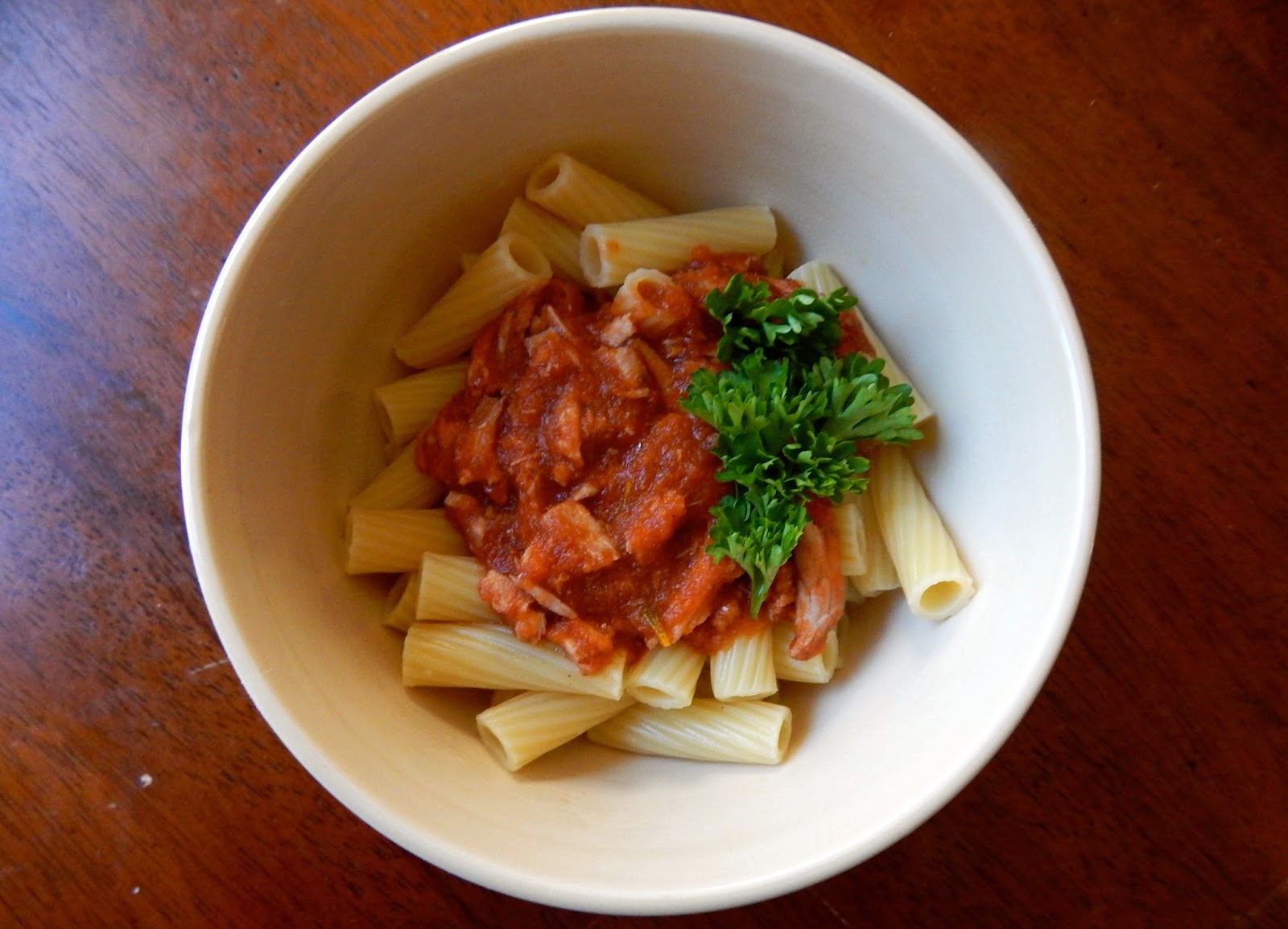 The Nerdy Chef: Pasta with Braised Pork Ragu