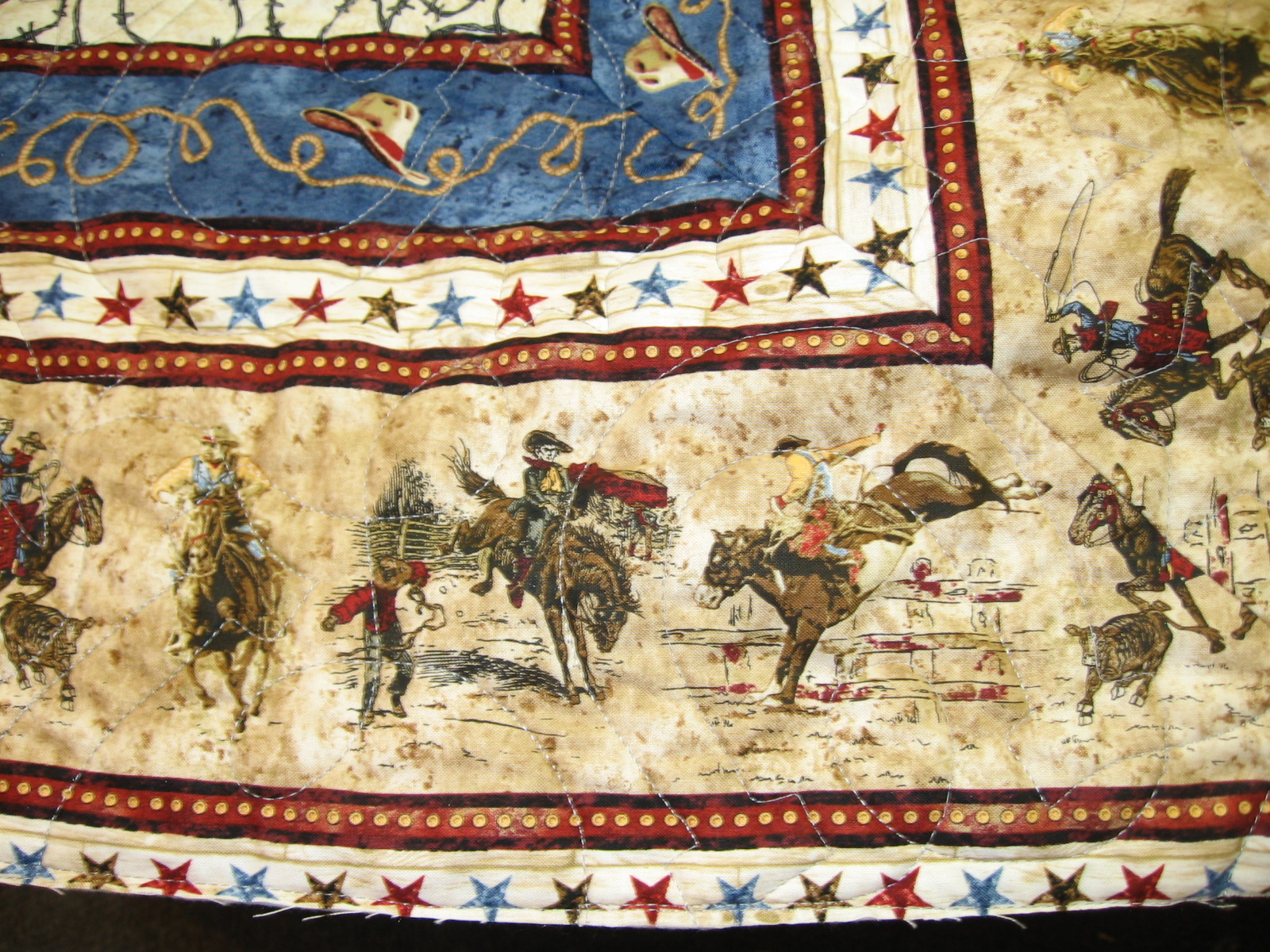 Quilting in Montana: Rodeo Quilt for the Hoedown in Red Lodge