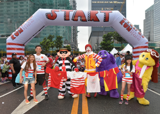 McDo Stripes Run: Run for Reading | Rockstarmomma