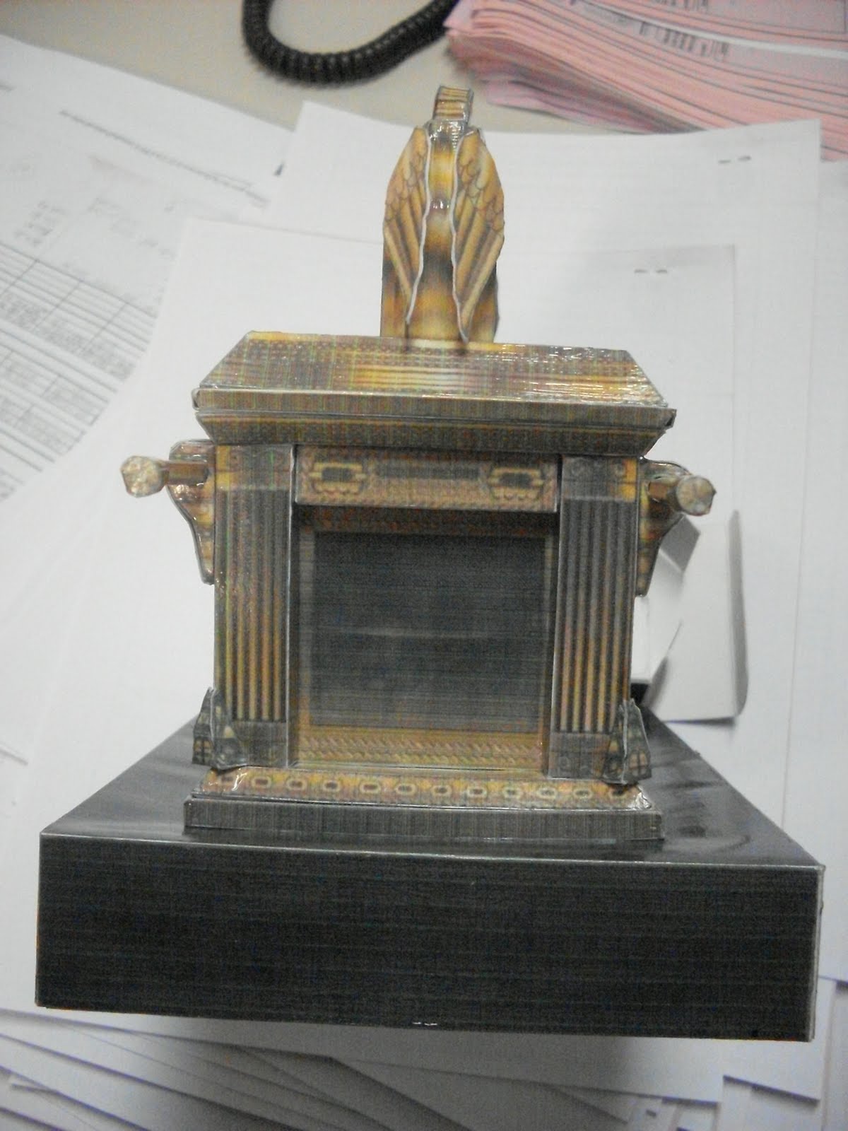 BLOG DO VÉIO ARTE EM PAPEL - PAPER MODEL E PAPER CRAFT: Arca da Aliança ...