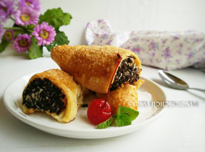 Puff Pastry Isi Vla Coklat | RESEP MASAKAN SEDERHANA