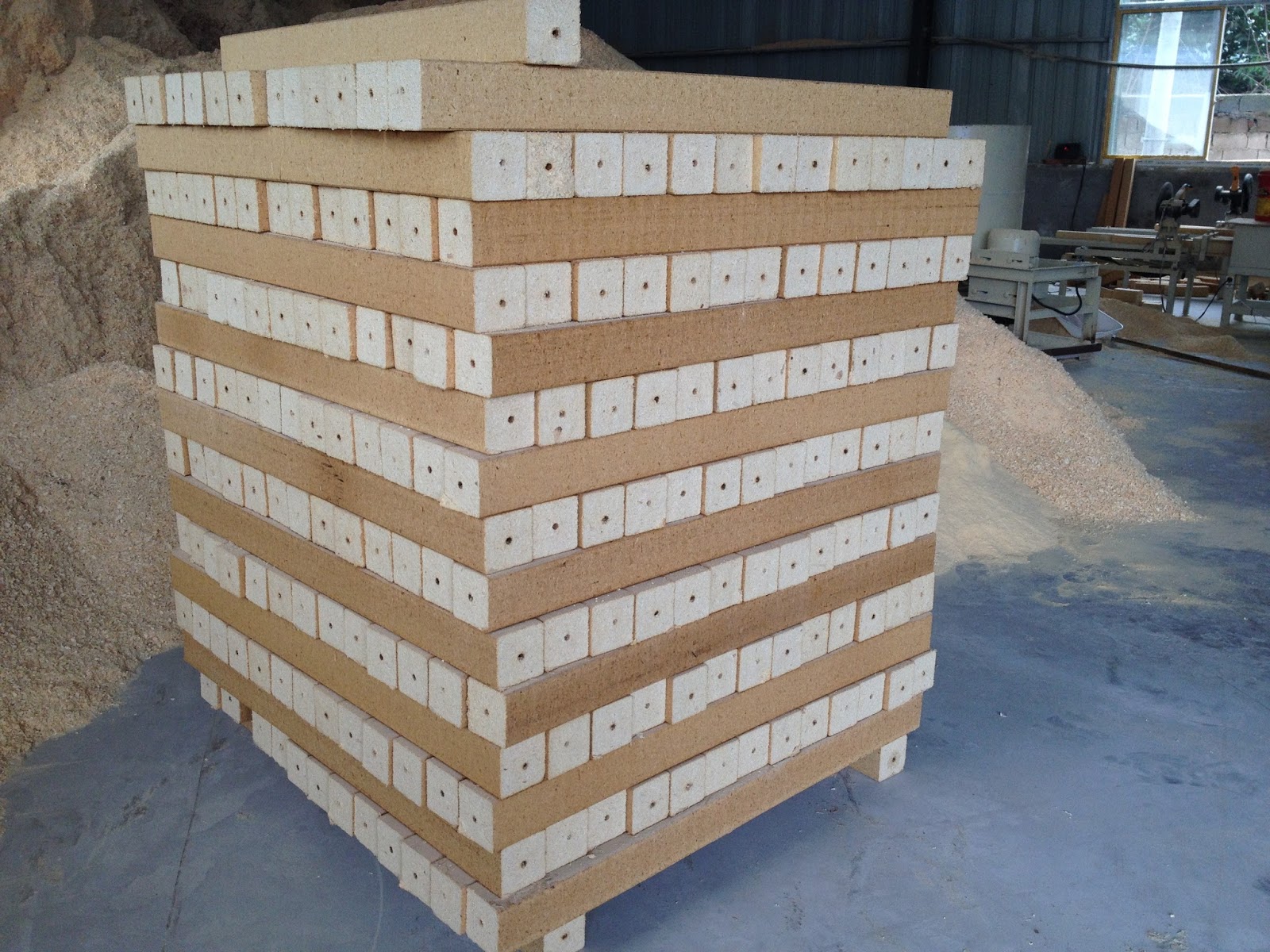 Installation story in South Africa-pallet block