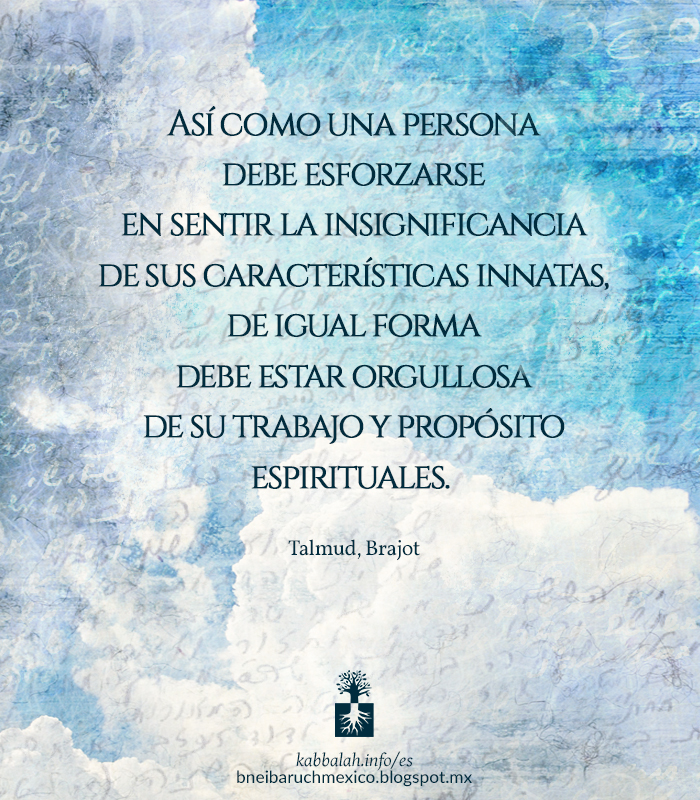 Estar orgulloso del trabajo espiritual | Cabalá Auténtica Bnei Baruch ...