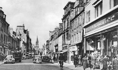 Tour Scotland: Old Photographs High Street Perth Scotland
