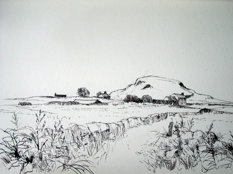 rkstudio: LINE AND WASH IN WATERCOLOUR